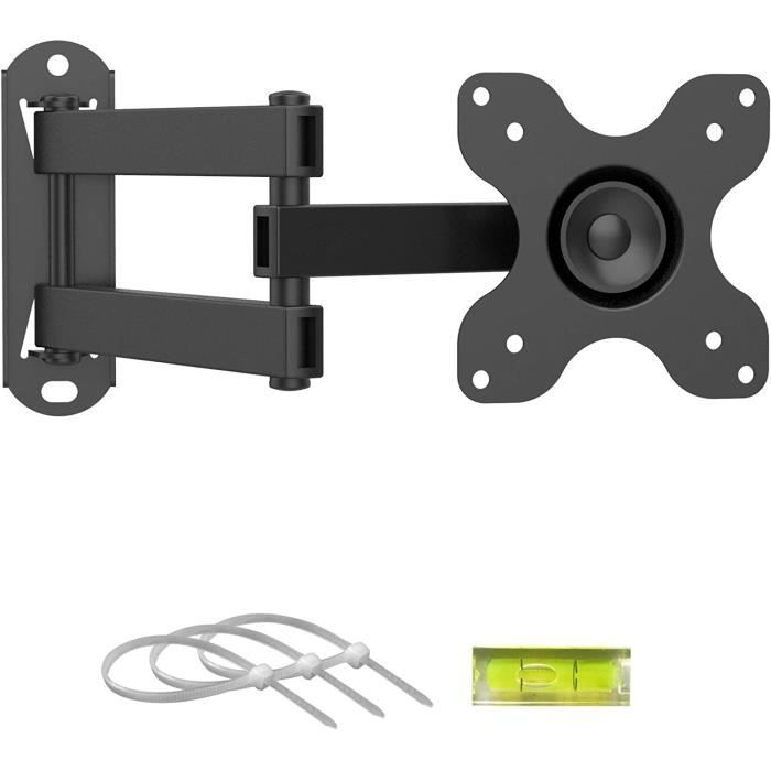 Support TV Mural Fixation Support Mural Ecran PC Orientable et ...