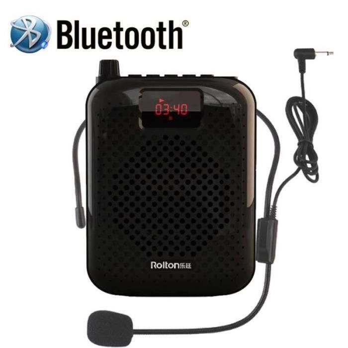 Microphone Rolton K500 - amplificateur de voix, haut-parleur Bluetooth ...