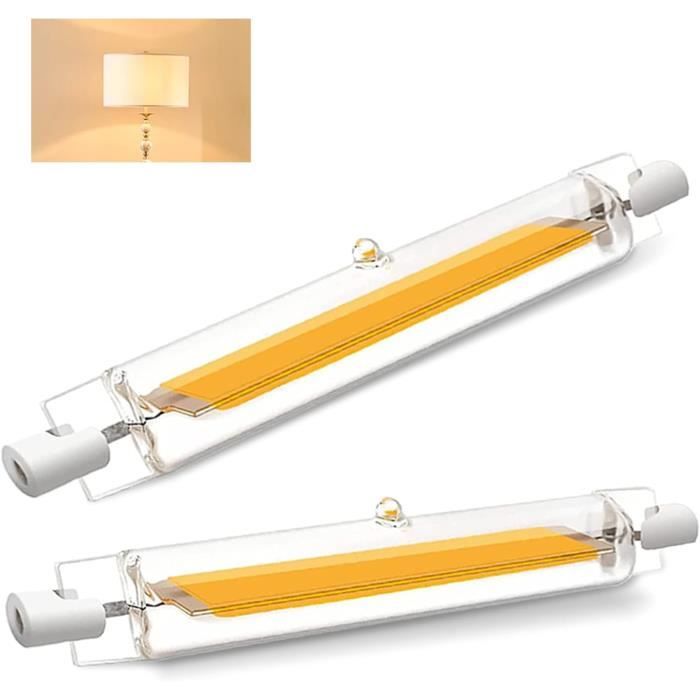 R7S Led 118Mm Dimmable,Led Cob 20W Ampoule Remplacent É Ampoule ...
