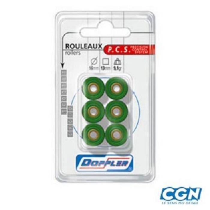 Galet rouleau de variateur Doppler pour Scooter Peugeot 50 Ludix Snake ...