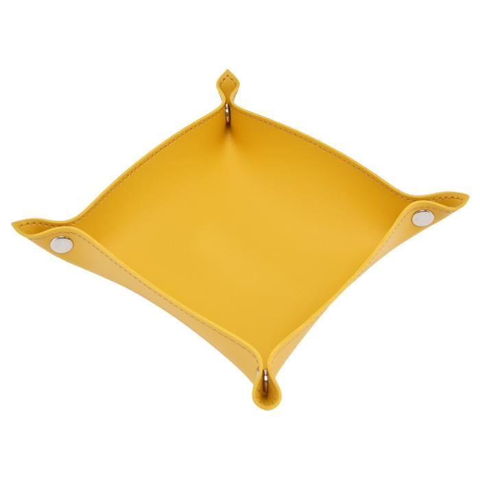 Drfeify plateau de valet pour hommes Plateau en cuir design à la mode ...