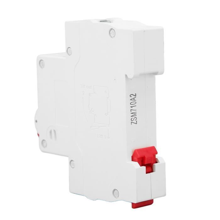 Disjoncteur CC - EJ.LIFE - 250V - 10A - Protection contre surcharges - Installation facile ...