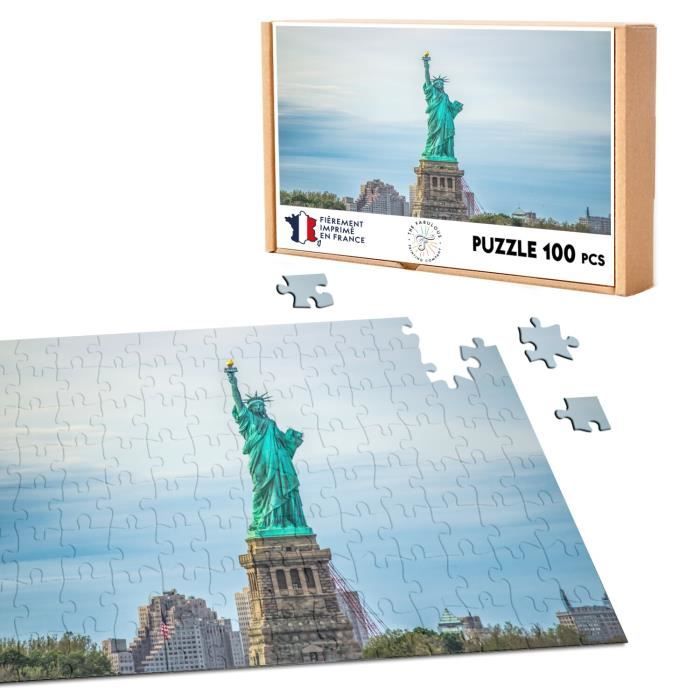 Puzzle Classique 100 pièces Statue de La Liberté New York Monument ...