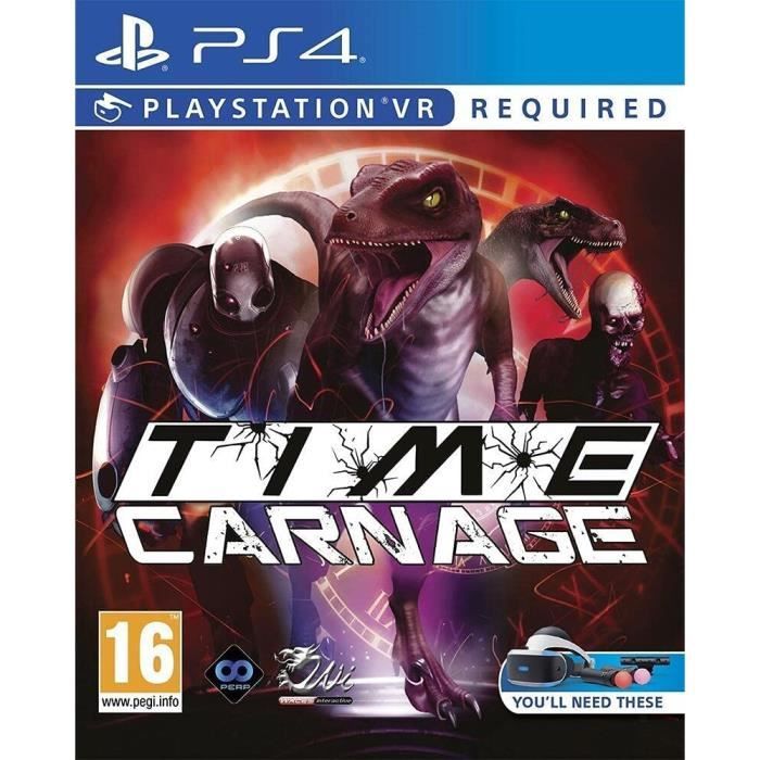 Time Carnage pour PS4 - PlayStation VR obligatoire - Cdiscount Jeux vidéo