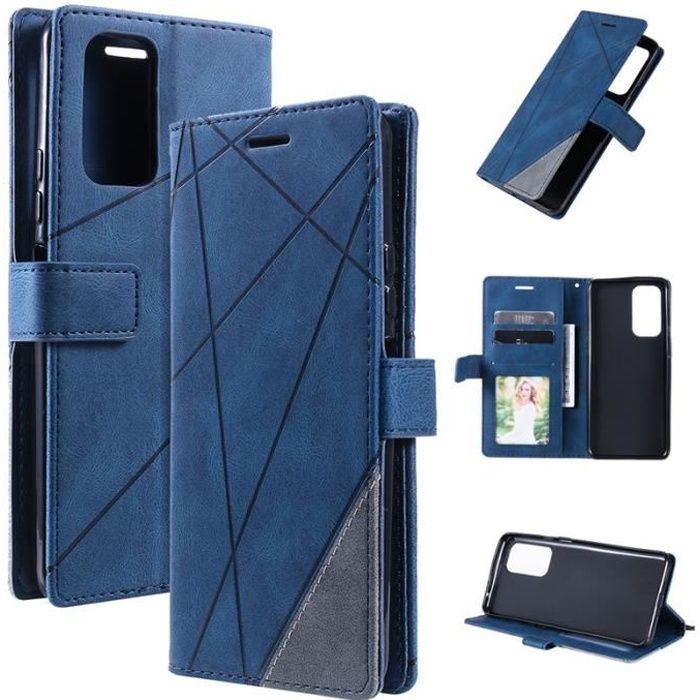 Coque Housse Pour Xiaomi Redmi 10/Redmi 10 Prime 6.5" Etui Bleu givré ...