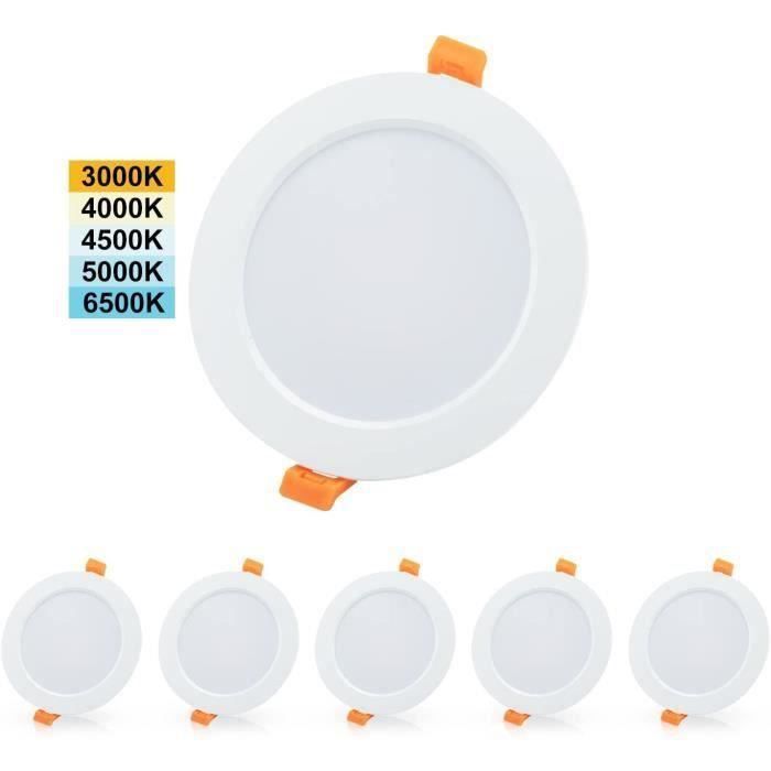 Trust-Spot LED Encastrable Extra Plat 12W IP44 Dimmable LED Spots ...