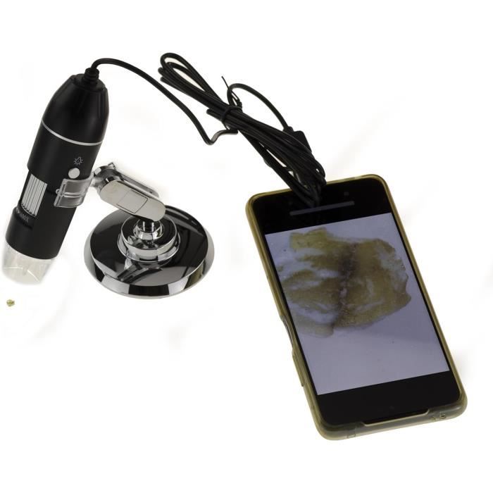 Microscope Digital Pour Pc Mac Ou Smartphone Grossissement 1 À 1600 ...