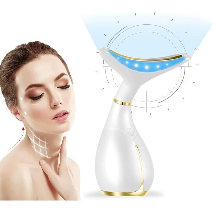 Dispositif De Beauté Appareil Anti Rides Visage, Masseur Visage Beaute ...