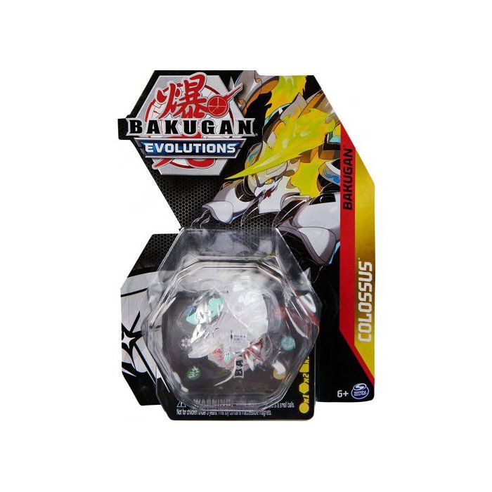 Coffret Bakugan - Pack Colossus : Boule Transparente Figurine - Set ...
