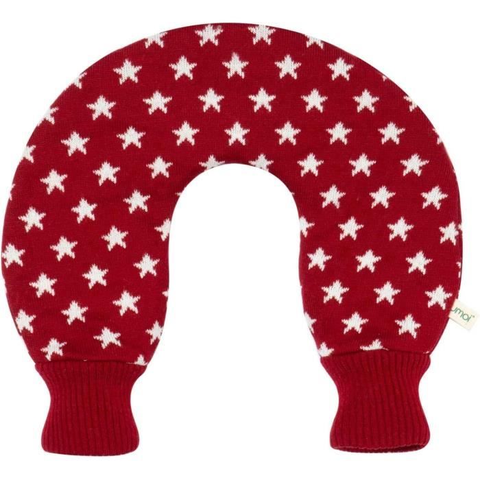 Bouillotte en PVC de qualité supérieure pour la nuque et les épaules, avec housse en tricot de ...