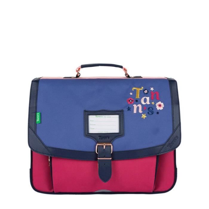 Cartable Scolaire - Tann's - Olivia - 38 cm - Bleu et Rose - 100% ...