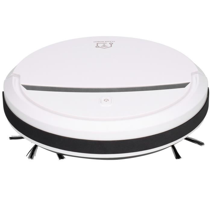 Tbest Aspirateur robot Balayeuse Intelligente 3 en 1 Petit Aspirateur à ...
