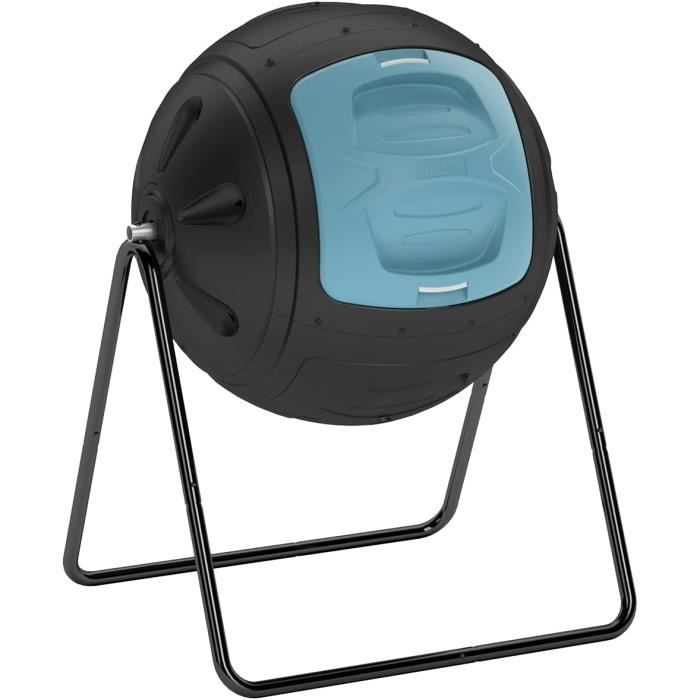 Composteur De Jardin Multifonction De 130 Litres - Récipient À Compost ...