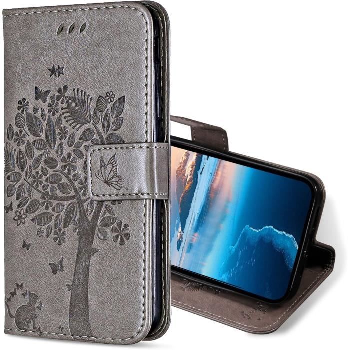 Coque Pour Motorola Moto E13, Coque Protection Coque Premium En Cuir Pu ...