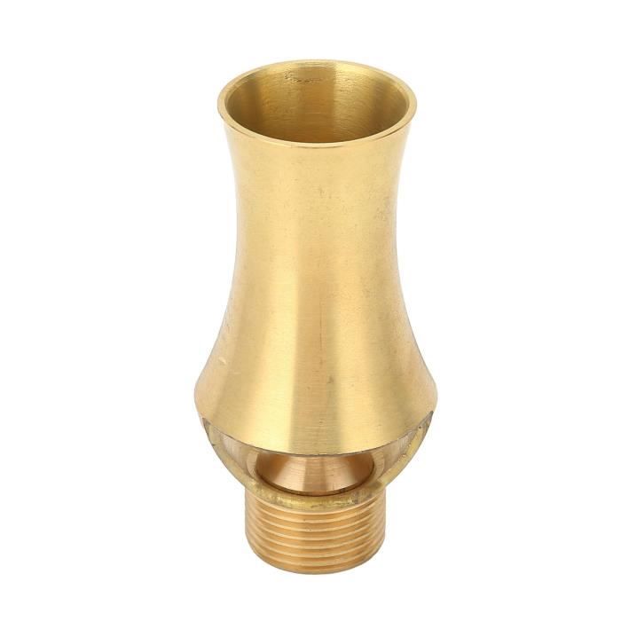 VINGVO Buse de paysage Buse de Fontaine en Cèdre Filetage Femelle G1/2 Filetage Mâle G3/4 Tête ...