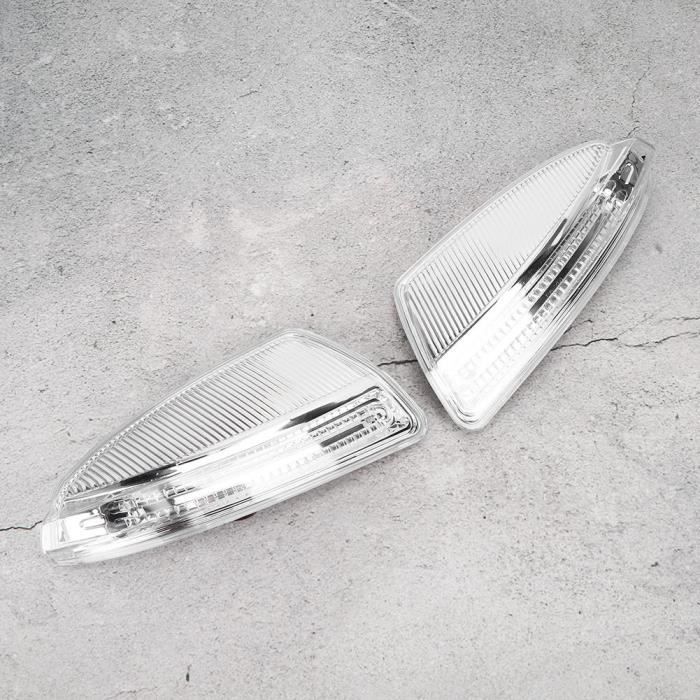 YOSOO Clignotant lumière de miroir Paire Lampe de Clignotant LED de ...