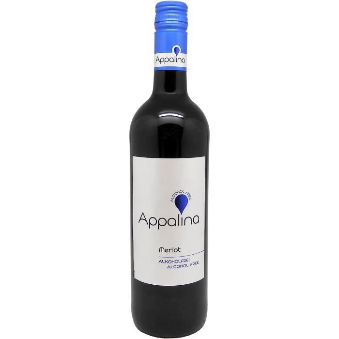 Vins Rouges - Appalina Vin Rouge Sans Alcool Merlot (6 X 0.75 L) - La ...