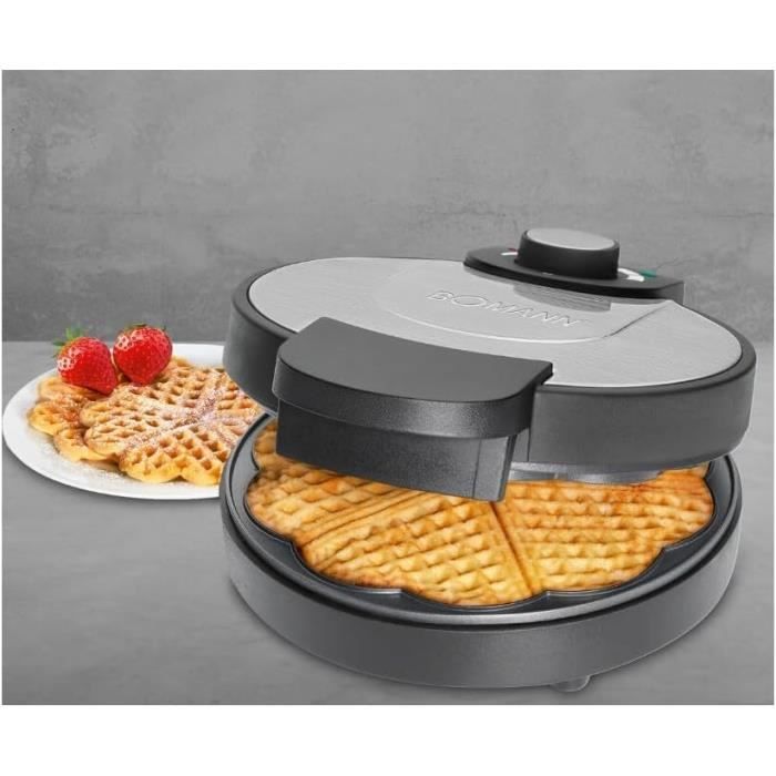 Gaufrier Électrique - Machine À Gaufre - Gaufrier En Acier Inoxydable ...