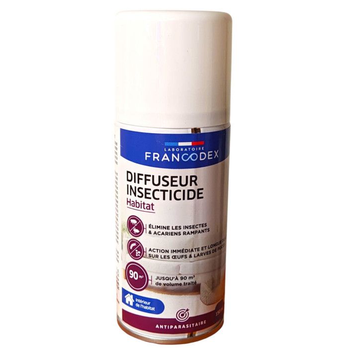 Diffuseur insecticide habitat 150ml environ 40m² de surface - Francodex ...