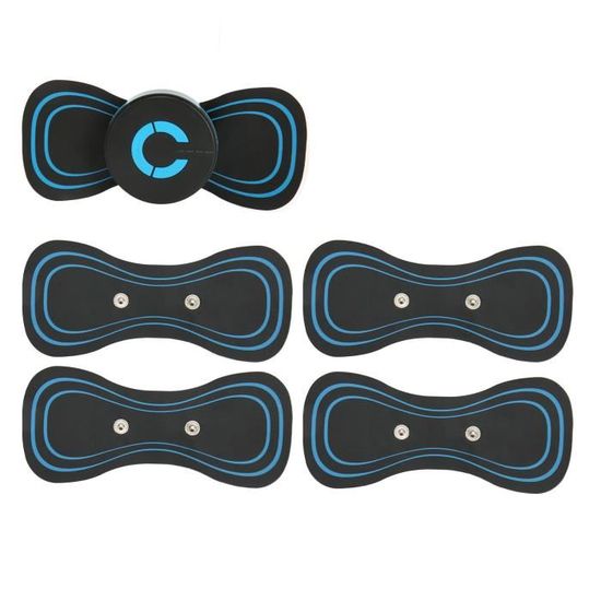 Mini Masseur De Cou Autocollant De Massage De La Colonne Cervicale EMS Pulse - Cdiscount ...