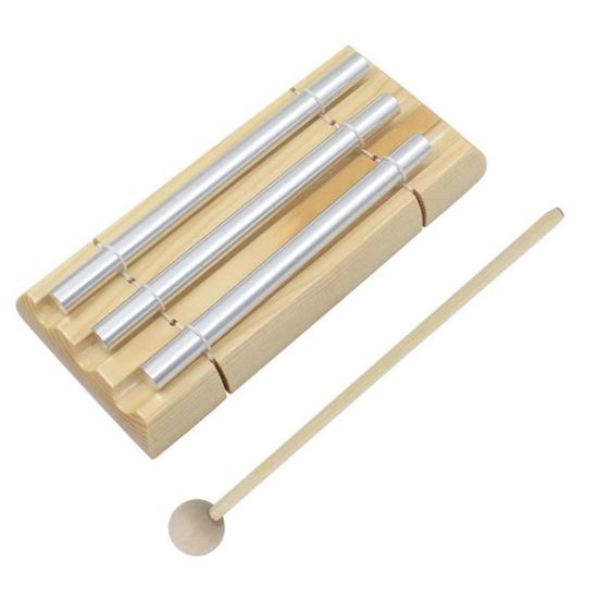 LEEGOAL Carillons Percussion 3 ton Instrument de musique - Cdiscount Jardin