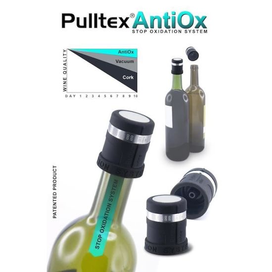 AntiOx, bouchon conservateur pour le vin Pulltex - La cave Cdiscount