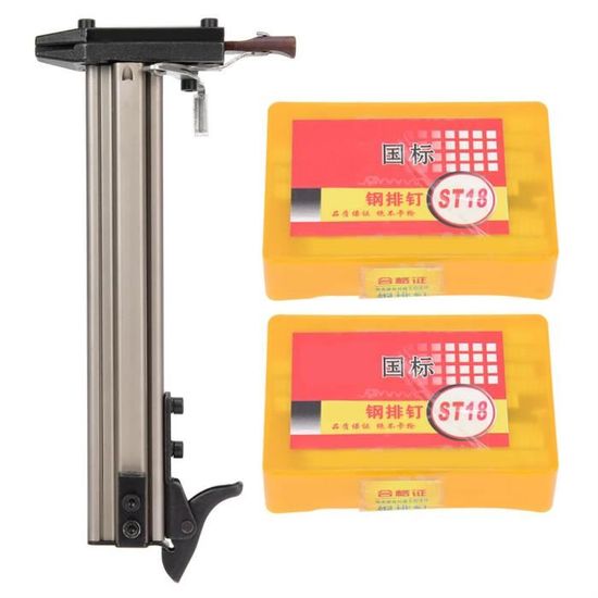 Zerone Cloueuse Pistolet à clous à fente manuel en acier Pistolet à ...