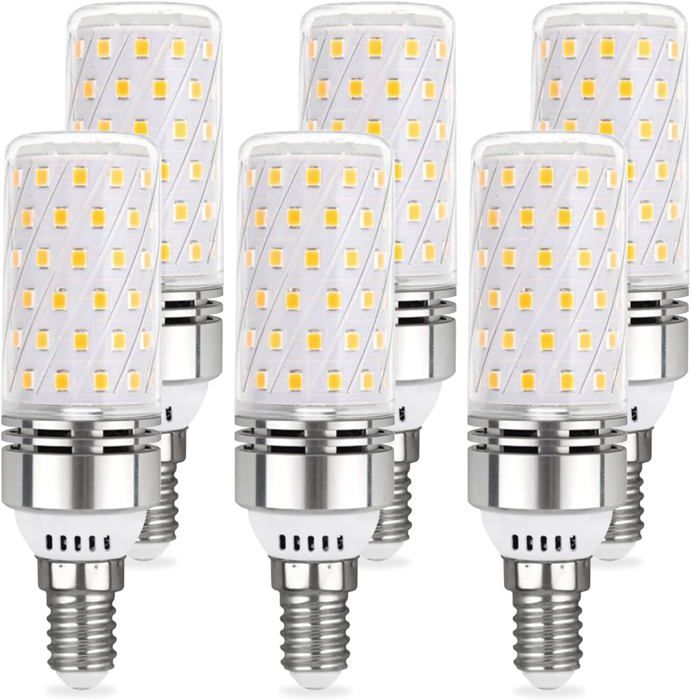 Ampoule LED E14 12W Blanc Neutre 4000K 1450LM 84 LEDs quivalent Lampe Halogne E14 100W AC 220V ...