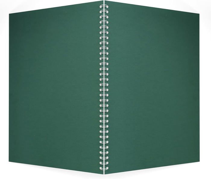 Carnet De Dessin Vert A3 - Papier Blanc 150 Gr/M2 Sans Acide 70 Pages ...