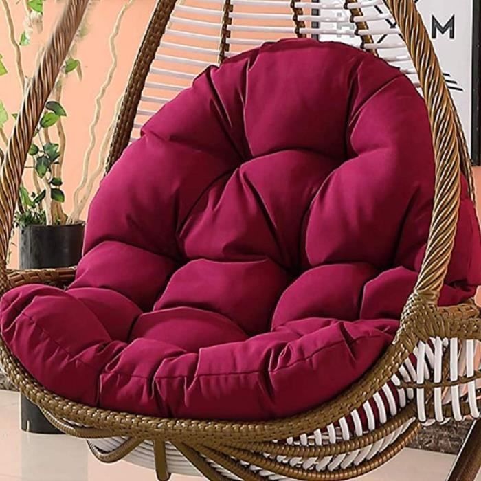 Rotin En Osier Panier Suspendu Coussin Sans Stand,Doux Chaise Précédent ...