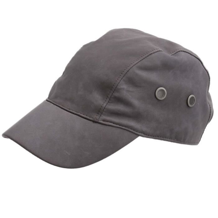 Casquette baseball cuir homme Waymon Bailey of Ho Gris - Cdiscount Prêt ...