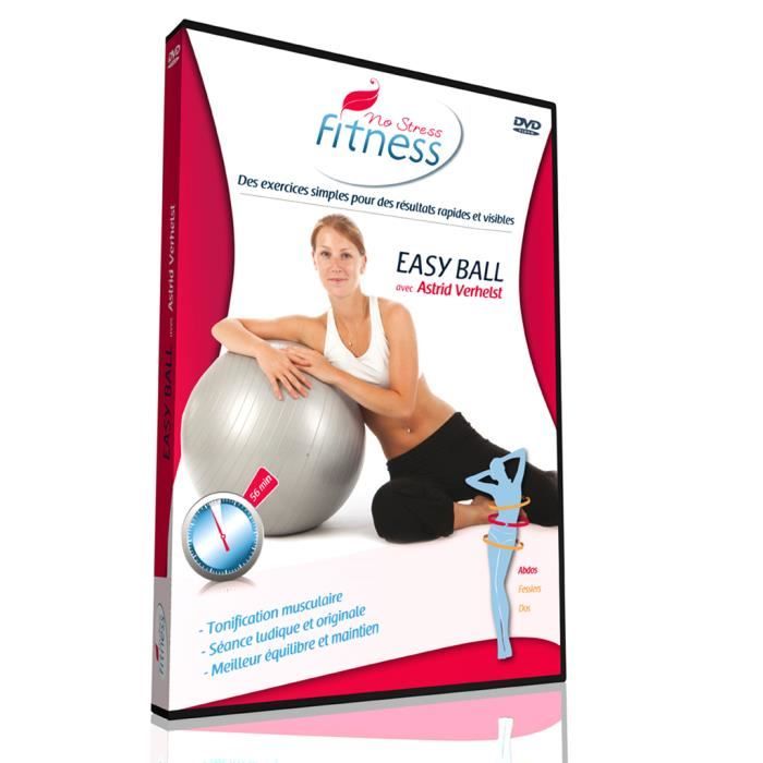 Ballon de gymnastique - Easy Ball - No Stress Fitness - Adulte - Mixte ...