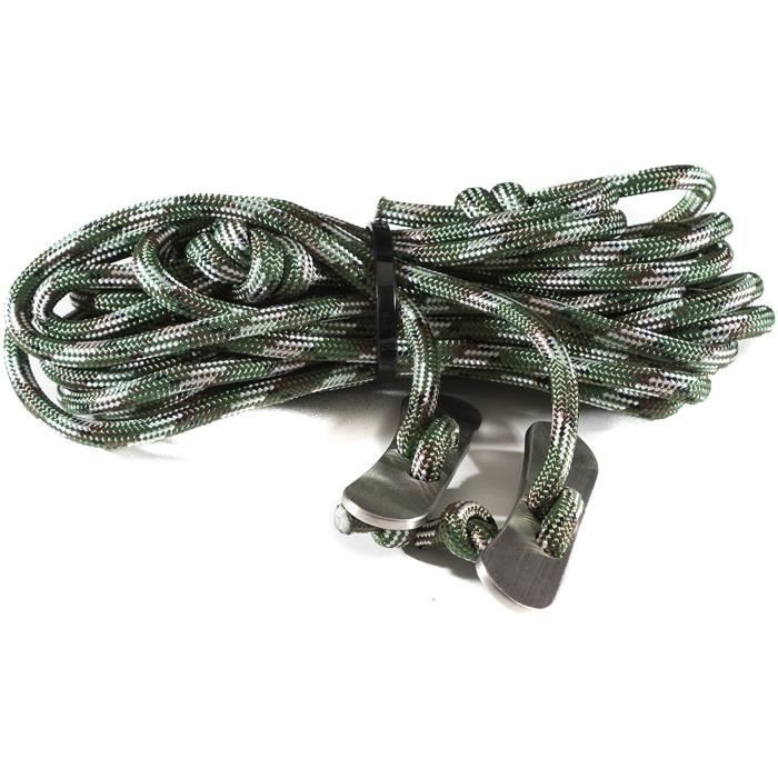 Système d'attache pour hamac - Couleur camouflage - Couleur principale ...