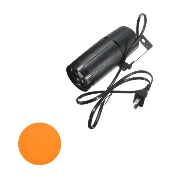 Orange - Projecteur lumineux LED 5W, 1 pièce, effet de lumière de scène ...