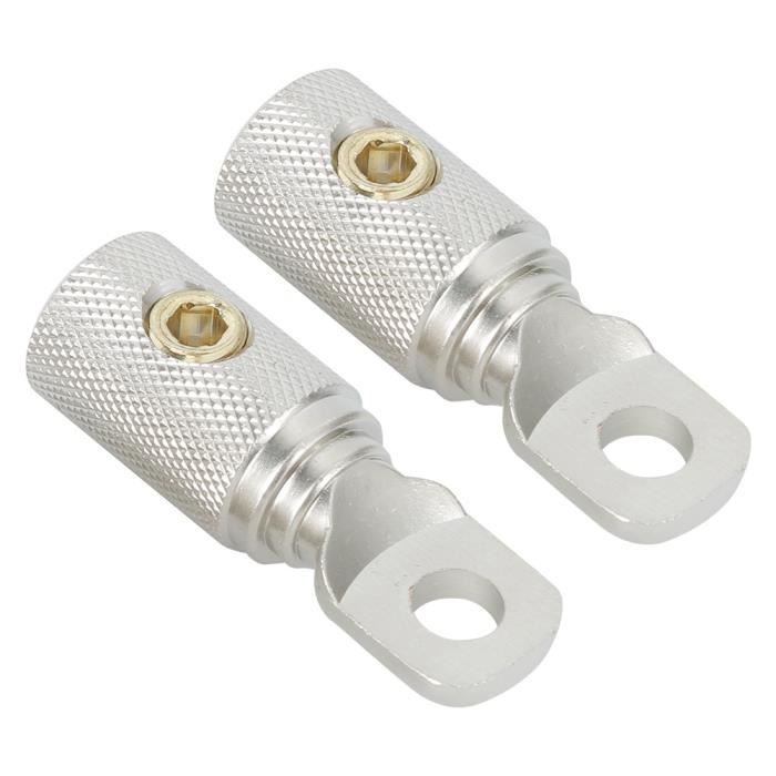 1 Paire De Bornes De Vis à Vis De Voiture Répertoriées Cosses De Fil ...