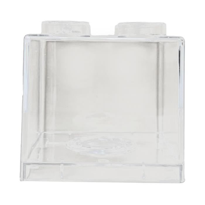 MSA Clear Money Bank Clear Money Saving Bank Building Block Design Deco ...
