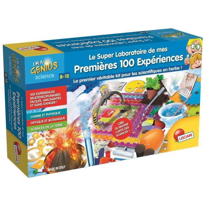 LISCIANI GIOCHI I' m A Genius - Super Labo de mes 100 Premières ...