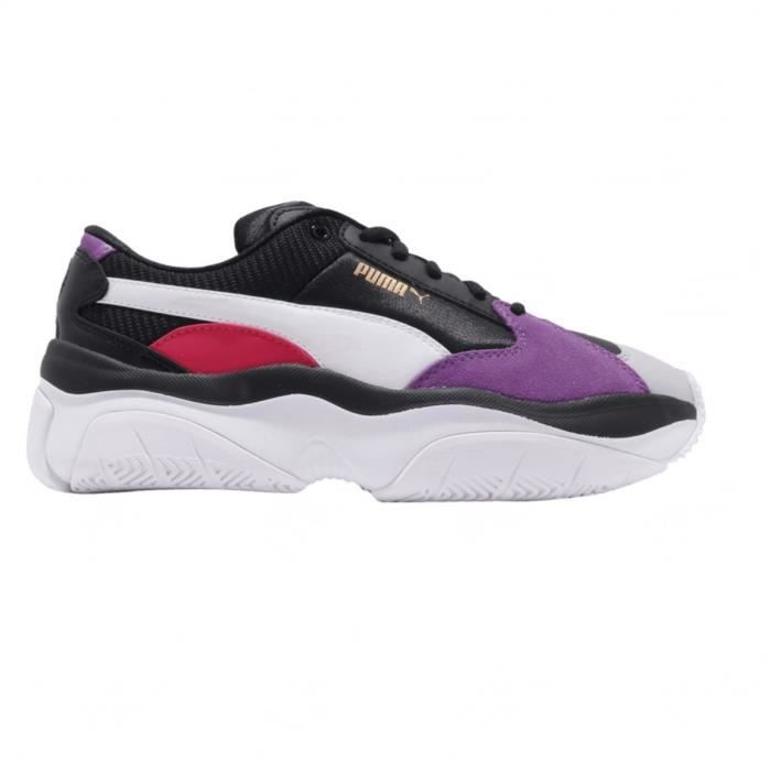 Basket mode Puma Storm Y Noir Noir - Cdiscount Chaussures