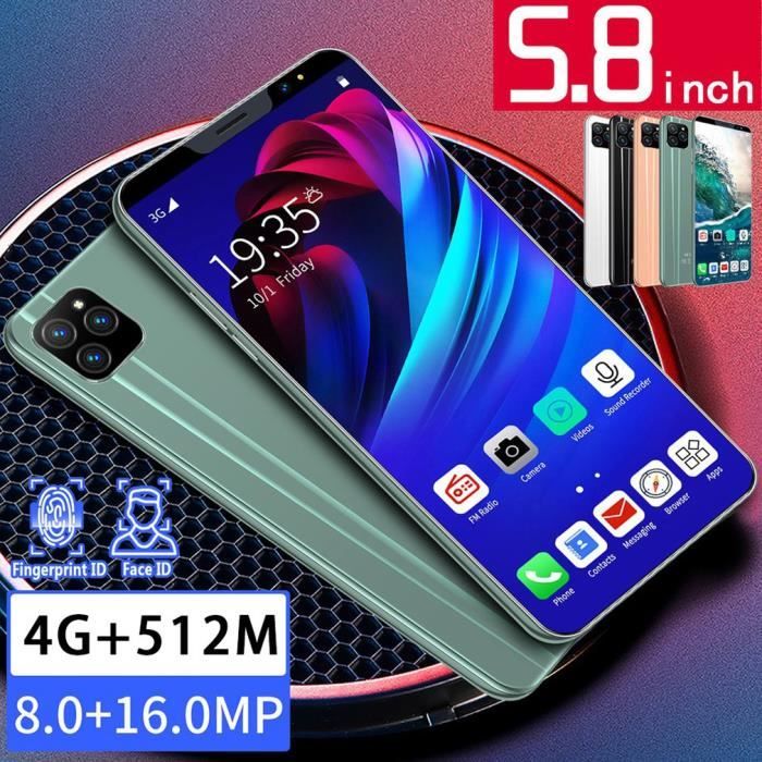 4G + 512M I13 Plus Smartphone 5,8 pouces Mémoire Flash Smartphone ...
