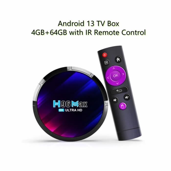 Box multimedia,Boîtier Smart TV Android 13,RK3528,32 et 64 Go,8K,Wifi 6 ...