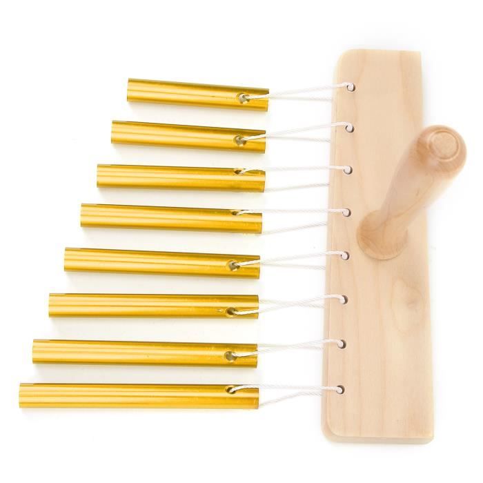 Carillons 8 tons - SHIPENOPHY - Bleu Or - Instruments de Percussion ...