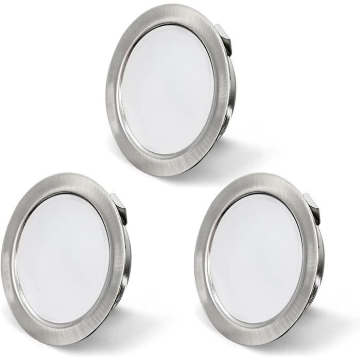 Kyotech Set De 3 Lnaires Pour Meuble Led 230v 3 5w Led Ip44 G4 15mm