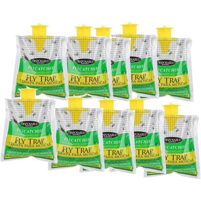 Attrape Mouche, 5 - 10Pcs Tue Mouches Interieur, Sac Flycatcher, Jardin ...