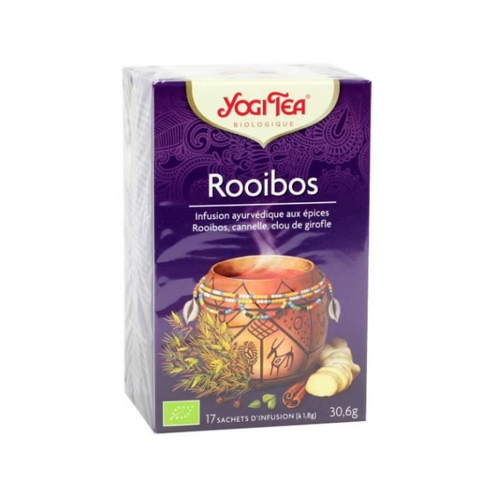Yogi Tea Rooibos 17 sachets - Cdiscount Au quotidien