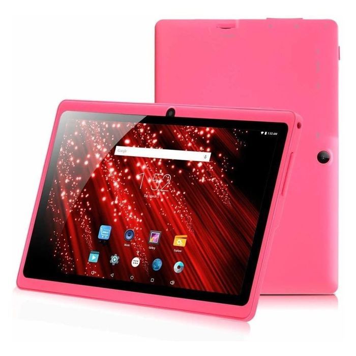 Tablette Tactile Android 6.0 7 Pouces Quad Core 8Go Dual Cam Flash Rose ...