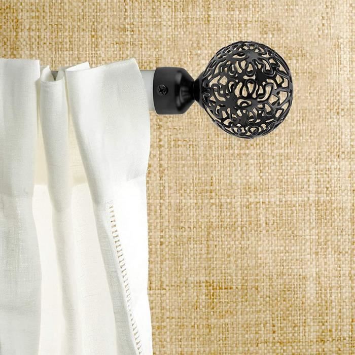 Embout tringle à rideaux Extrémités de tringle à rideaux Treillis Cage ...