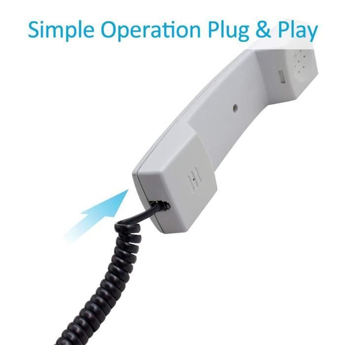 Cable Telephonique, Cable Telephone Fixe, Câble Pour Combiné De ...