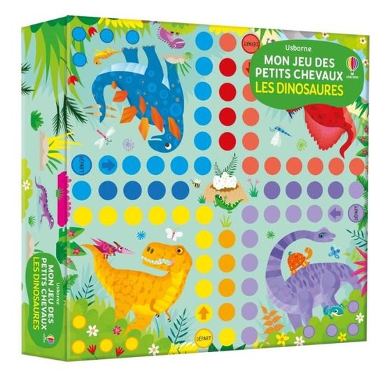 Jeu de société - Usborne - Les dinosaures - Blanc - Mixte - 2 joueurs ...