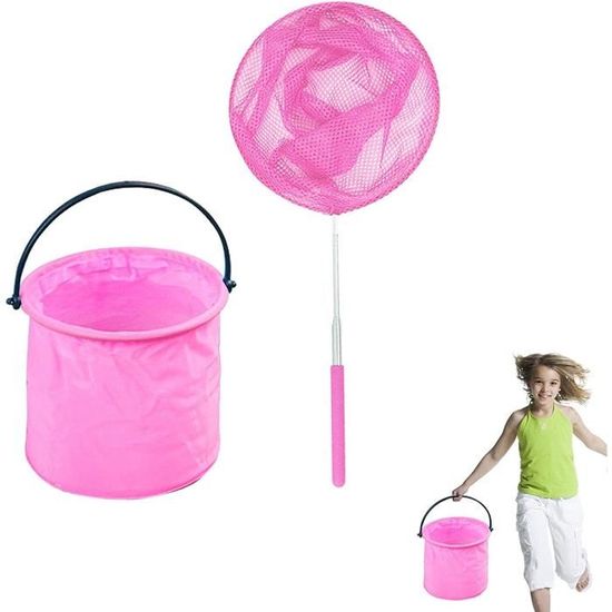 Filet à Insectes - Filet à Papillons télescopique coloré,Filet ...