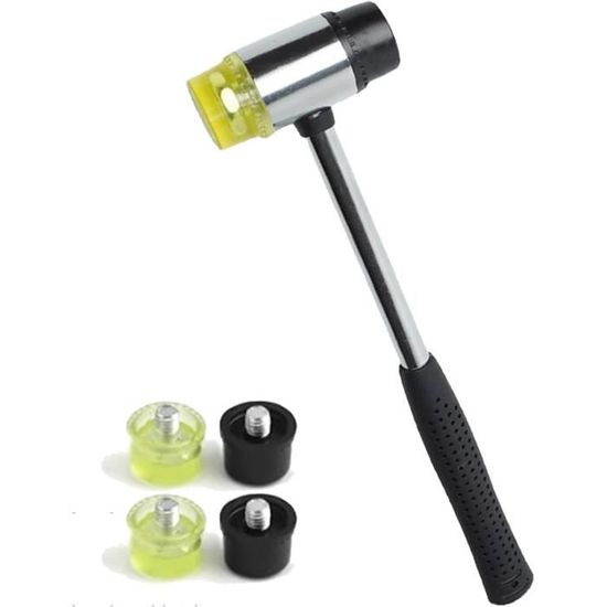 Marteau En Caoutchouc, À Double Tête, Marteau En Caoutchouc Avec ...